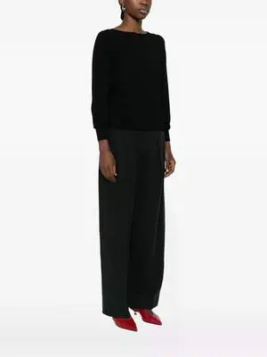 TWINSET Long Sleeve Top With Cut Out Detail