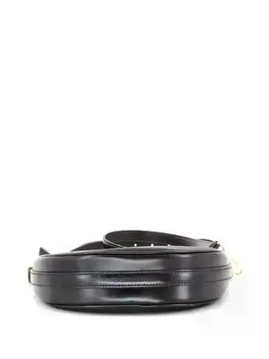 Prada Arque Half Moon Tessuto Small Hobo Bag - Black