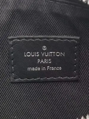 LOUIS VUITTON Monogram Eclipse Keepall Bandouliere Xs Satchel 2021-2026 - Black