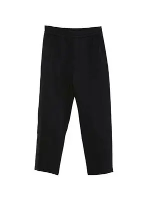 Emporio Armani Side Trim Trousers - Black