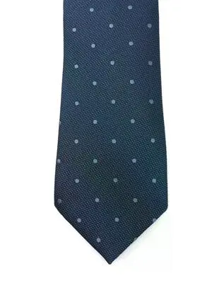 TOM FORD Polka Dot Neck Tie - Blue