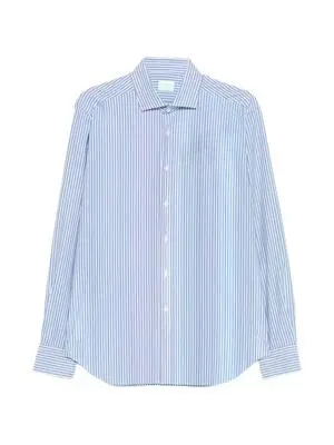 XACUS Taylor Striped Shirt - Blue