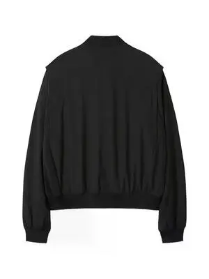 TONYWACK Patch-pocket Bomber Jacket - Black