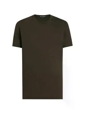 Dolce & Gabbana Crew-neck T-shirt - Brown