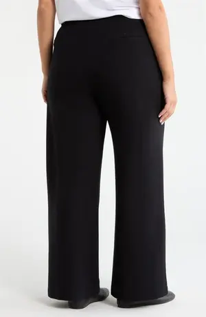 Caslon High-waist Wide-leg Ponte Knit Pants