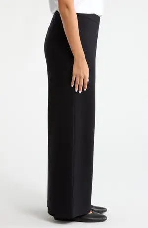 Caslon High-waist Wide-leg Ponte Knit Pants