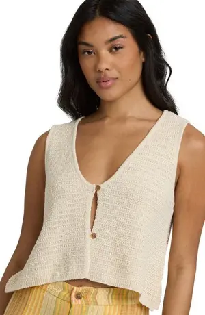 BILLABONG Need Now Knit Sweater Tank