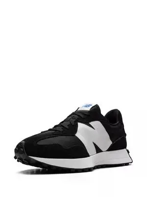 NEW BALANCE 327 Leather Sneakers - Black