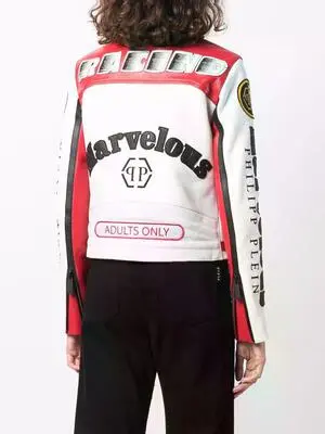 Philipp Plein Logo Colour-block Jacket