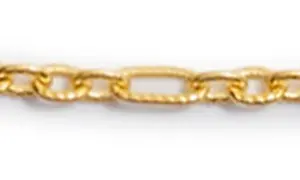 Monica Vinader Textured Chain Link Necklace - 18k Gold Vermeil