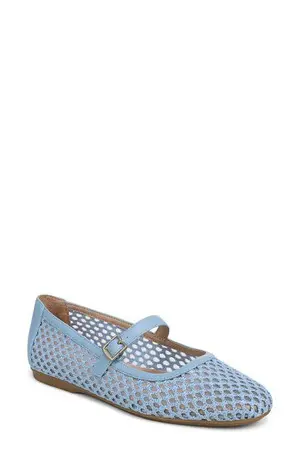 Dr. Scholl'S Wren Mesh Mary Jane Flat Blue Sky