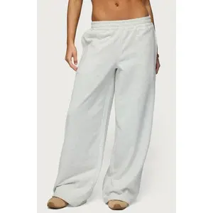 EDIKTED Jacie Wide Leg Sweatpants