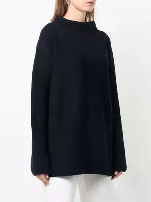DANIELA GREGIS Wool Mock-neck Sweater