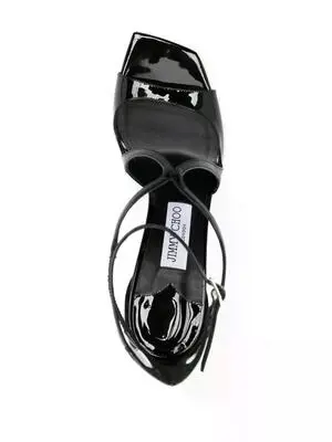 JIMMY CHOO Azia 95mm Leather Sandals
