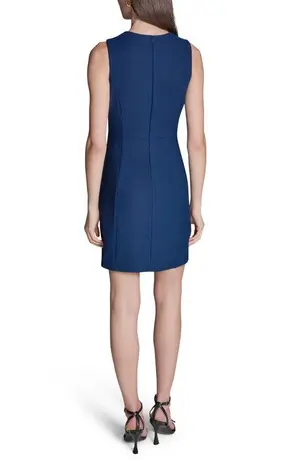 Bcbgmaxazria Stretch Twill Sheath Minidress
