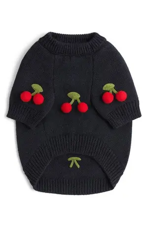 FOUND MY ANIMAL Cherries 3d Icon Dog Sweater