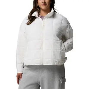 Columbia Sienna Hill Water Repellent Quilted Nylon Jacket - Sea Salt