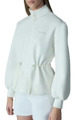 Mackage Finola Double Face Jersey Jacket - Cream
