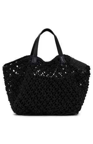 Desigual Open Knit Shopper Bag