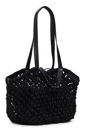 Desigual Open Knit Shopper Bag