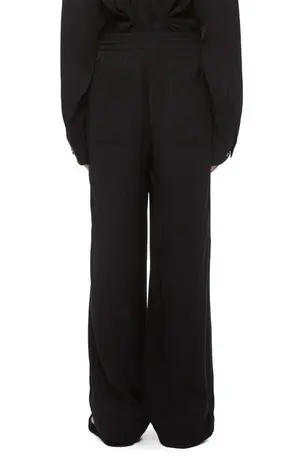 Helmut Lang Woven Cargo Pants - Black