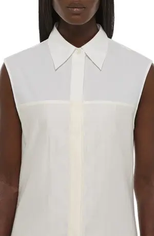 Helmut Lang Sleeveless Shirtdress