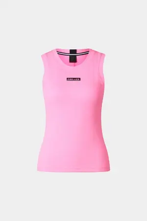Bogner Ribbed Knit Top - Pink