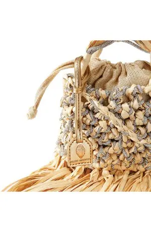 Kurt Geiger Mini Macrame Crystal Crossbody Bag