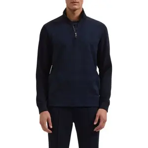 Bugatchi Textured Sweatshirts Hoodies For Men