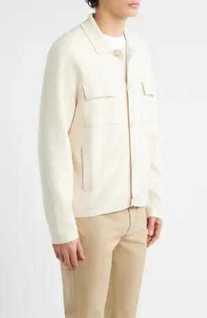 BOSS Cotton Shirt Jacket