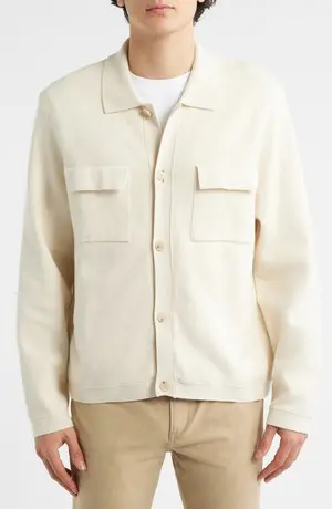 BOSS Cotton Shirt Jacket