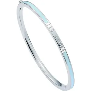Ted Baker London Classic Color Hinge Bracelet - Metallic Silver