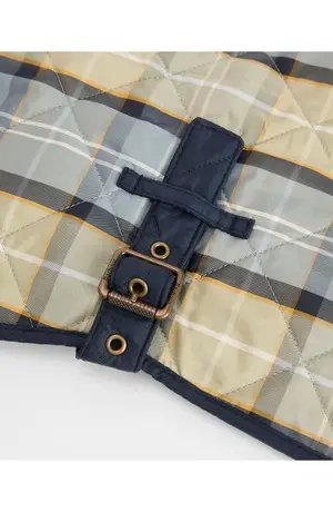 Barbour Tartan Dog Coat