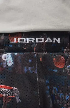 JORDAN Flight Oversize Cat Scratch Mesh Shorts