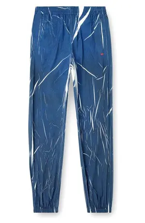 DIESEL® P-arelion-cjbc Trompe L'oeil Botched Denim Joggers