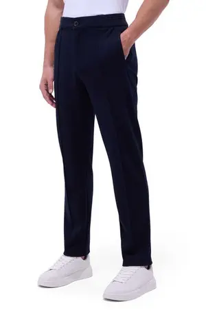 Bugatchi Soft Touch Track Pants - Navy