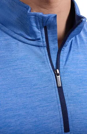 Bugatchi Quarter Zip Performance Pullover