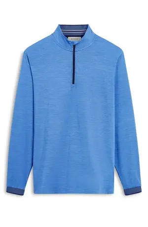 Bugatchi Quarter Zip Performance Pullover