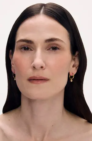 DEAN DAVIDSON Orsay Huggie Hoop Earrings