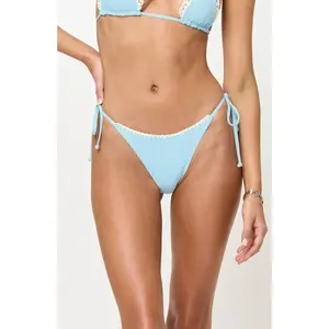 L*Space Samba Side Tie Bikini Bottoms - Tourmaline