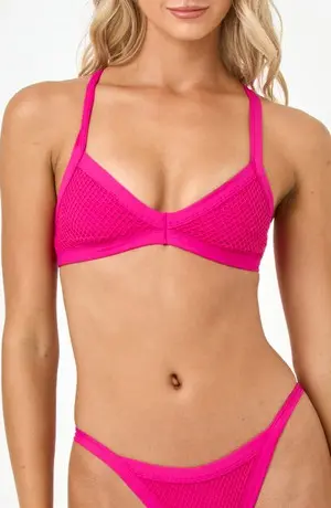 L*Space Tyla Bikini Top - Bougainvillea