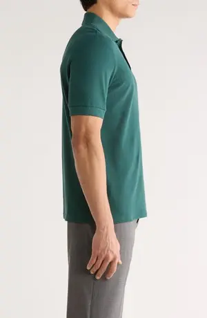 Herno Logo Embroidered Cotton Piqué Polo