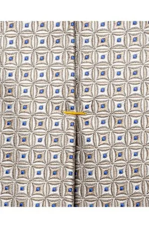 Eton Geometric Silk Jacquard Neck Tie