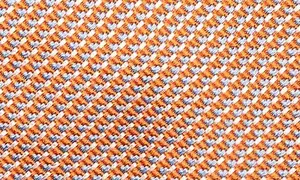 Eton Microdot Silk-cotton Neck Tie