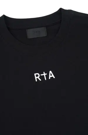 RtA Elian Flag Double Layer Graphic T-shirt