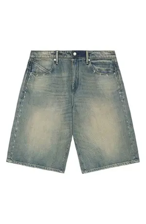 RtA Gustavo Oversize Denim Bermuda Shorts