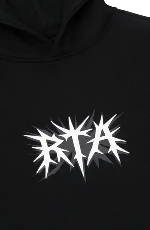 RtA Oversized Graphic Hoodie