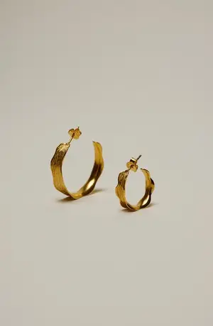 ENAMEL COPENHAGEN Ane Large Hoop Earrings