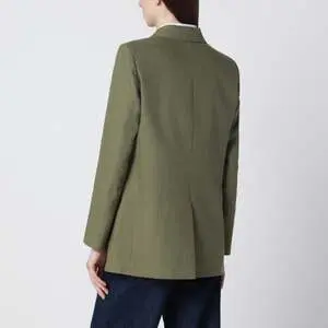 BLAZÉ MILANO Double-breasted Linen Jacket