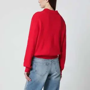 DUNST Polo Sweater In Cotton And Cashmere